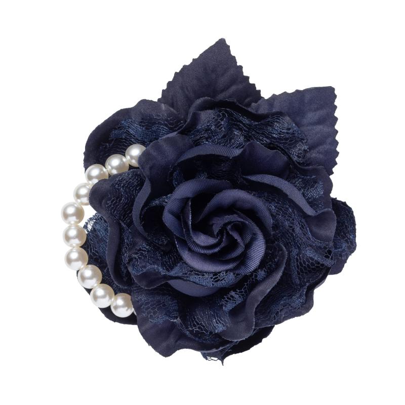 Mare GooDs コサージュ パール付き ローズコサージュ バラ 薔薇 フォーマル 入学式 卒業式 式典 ヘッドドレス チャーム