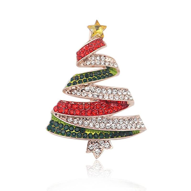 ヴィンテージカラー クリスマスツリーブローチピン ファッションラインストーンブローチ レディース ウェディングパーティージュエリー クリスマスギフト信頼の製品。 クリスマスツリーブローチ。 当社の 30 日間のとで自信を持って購入してくださ...