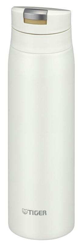タイガー魔法瓶(TIGER) タイガー 水筒 500ml サハラ マグ ステンレスボトル ワンタッチ 軽量 シェルホワイト MCX-A502WR本体サイズ(約)(cm):6.6×6.6×23.1(幅×奥行×高さ)静かに置ける樹脂性の底本体丸...