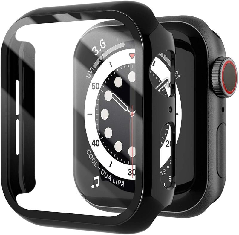 ILYAML for Apple Watch ケース Apple Watch Series S10 46mm 用 ケース 一体型 apple watch 用 カバー アップルウォッチ ケース 傷防止 耐衝撃 超軽量 PC素材 全面保護 一体...