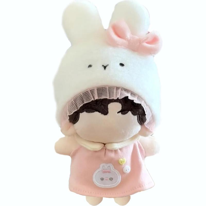 アニマル帽子&amp;ぬい服セット 10cm用 ぬい服 着ぐるみ アクセサリー 推し活 オタ活 人形 マスコット kpopdoll コスチューム [並行輸入品]ぬい用の服になります。お持ちのぬいぐるみに着せて楽しむ事ができます。帽子&amp...
