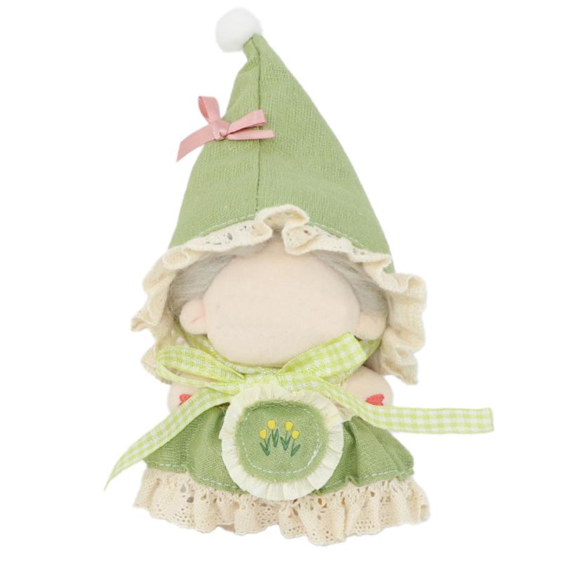 妖精ぬい服【4点セット】10~15cm用 ぬい服 [並行輸入品]帽子、スカート、エプロン、インナー4点セットです。【 ぬい対応サイズ 】約10cm～15cm ぬいぐるみモニター環境により、写真の色とは、多少、異なる場合がございます。細部のデ...