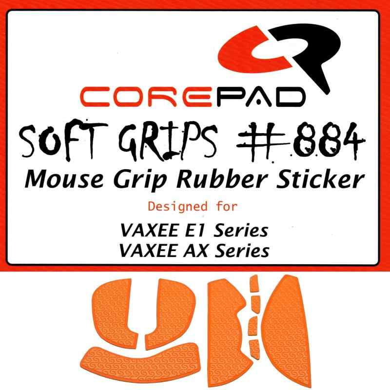 Corepad Soft Grips Vaxee E1 Wireless 4K / Vaxee Outset AX Series用グリップテープ 1set ソフトポリマーゴム【】対応マウス：E1 Wireless Outset AX Out...