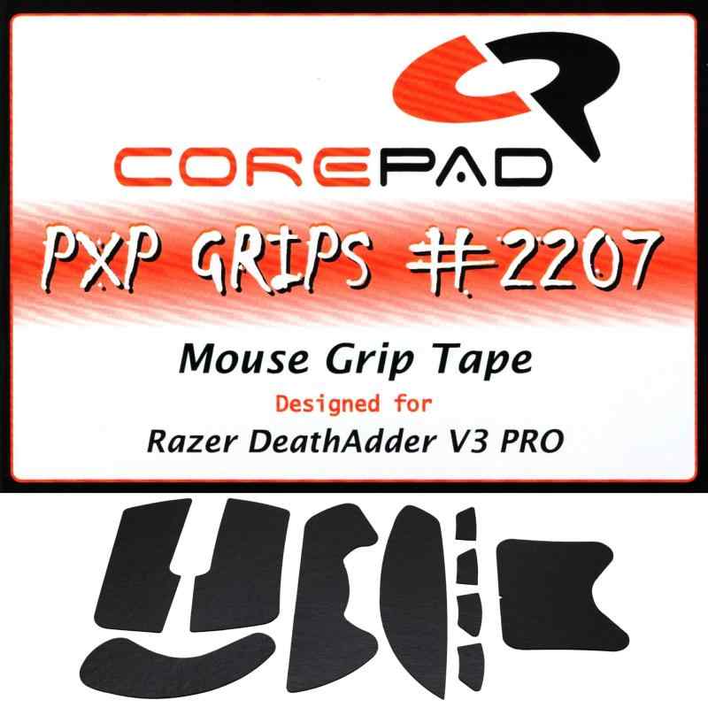 Corepad PXP Grips Razer DeathAdder V3 Pro/Razer DeathAdder V3用グリップテープ 1set ソフトポリマーラバー【】対応マウス：DeathAdder V3 Pro / DeathAd...