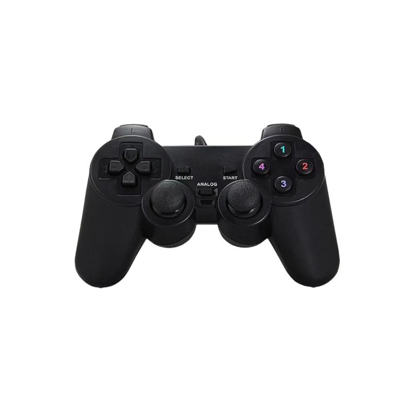 ゲームパッド 有線 PC ゲーム 有線 PS系配置 WinXP/WIN7/WIN8/WIN10 対応 コントローラー ドリフト防止ホール効果スティック搭載 背面ボタン スティックモード切替 高耐久 軽量 ブラックドリフト防止設計：ホール効果...