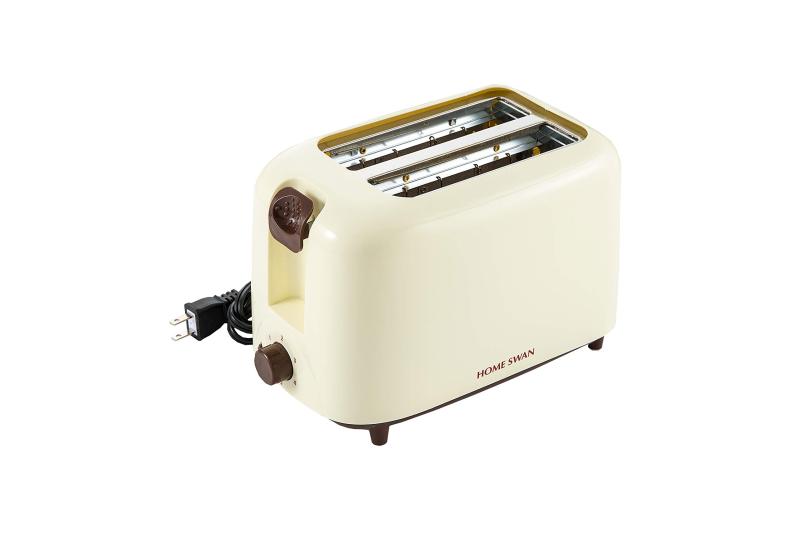 ポップアップトースターサイズ (約):155×250×160mm、重量 (約):830g素材・材質:本体カバー・底カバー・キャンセルボタン・レバー・ダイヤル/ポリプロピレン対応パンサイズ:5～8枚切り食パン電源:AC100V、消費電力:65...
