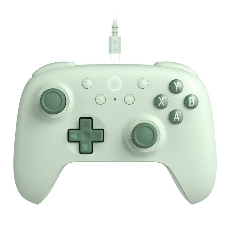 8BitDo Ultimate 2C Windows PC および Android 用有線コントローラー。1000Hz ポーリング レート、ホール効果ジョイスティックとホール トリガー、再マッピング可能な L4/R4 バンパーを搭載有線接続...