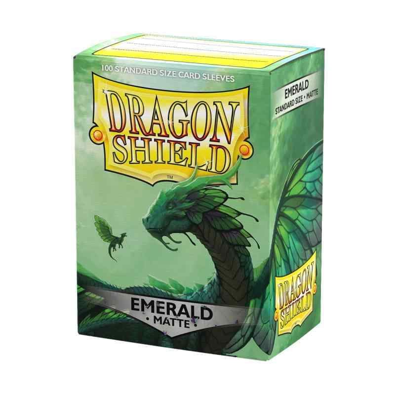 ドラゴンシールド(Dragon Shield) マットスリーブ 標準サイズ エメラルド 100枚 AT-11036