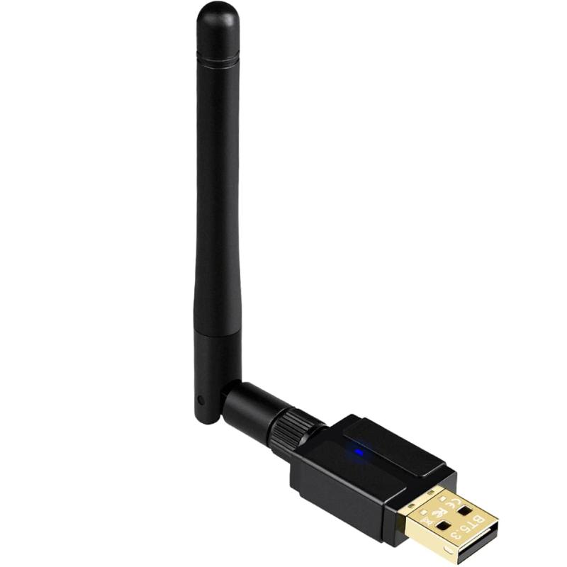VAVIICLO Bluetooth 5.3 USBアダプタ【最先端Bluetooth5.3技術&amp;長距離】 最大通信距離100m Class1/Ver5.3 長距離 無線 低遅延 省電力 apt-X EDR/LE対応 Windows...