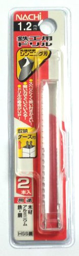 2本入-/1.2mm/-・Size:1.2mmPatternName:2本入り・パッケージ個数:1・使用できる対象素材:鉄・銅・アルミニウム・木材・材質:ハイス鋼・表面加工:シンニング加工・精度:h8商品紹介 (商品説明) 鉄・銅・アルミニ...