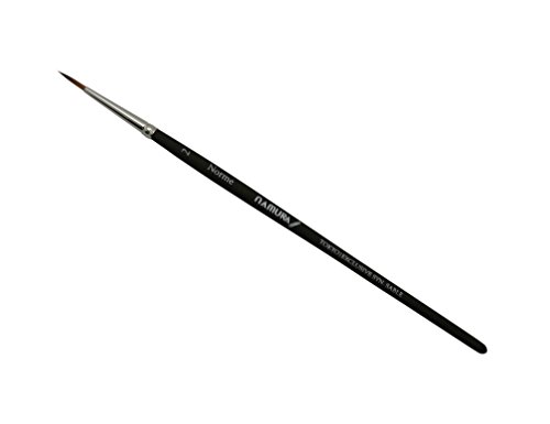 丸ブラック/2号/81117021・Size:2号Style:丸・・穂先サイズ:2x12mm・・使用用途:水彩・アクリル・・素材:ナイロン毛アーティストの要求に応えられるよう分子構造レベルで毛の表面を加工することによって誕生した卓越した弾力...