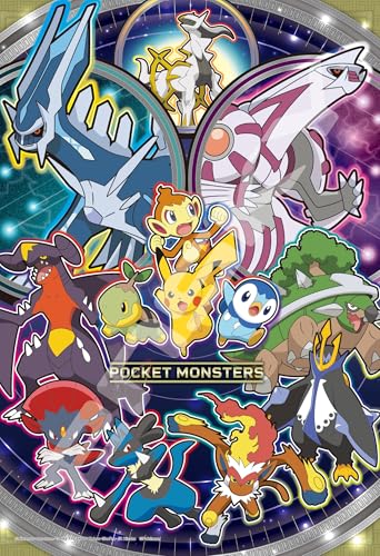 ポケモン スターライト/-/108-L772・Color:ポケモン スターライト・仕上がりサイズ:260×380mm・ピース数:108ラージピース・適合パネル:パネルNo.3・素材:紙・付属品:パズル専用のり・のりヘラ・ピース請求ハガキ付属...