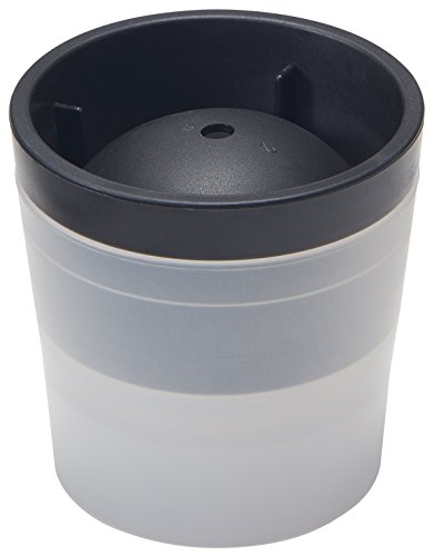 丸氷ブラック/単品/STK-06・Color:ブラックStyle:丸氷・パッケージ個数:1・本体サイズ:約直径7.5×高さ7.5cm・本体重量:約70g・素材:本体/ポリプロピレン、フタ/エラストマー・生産国:日本・耐熱温度:本体=100℃...