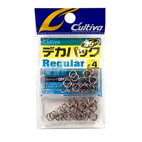 4号シルバー/#4/72816・Style:4号・パッケージ個数:1・主な対応魚種:シーバス ブラックバス トラウト・サイズ:#4・強度:53lb(シングルワイヤー部測定値) / 86lb(ダブルワイヤー部測定値)・入り数:45個・形態:小...