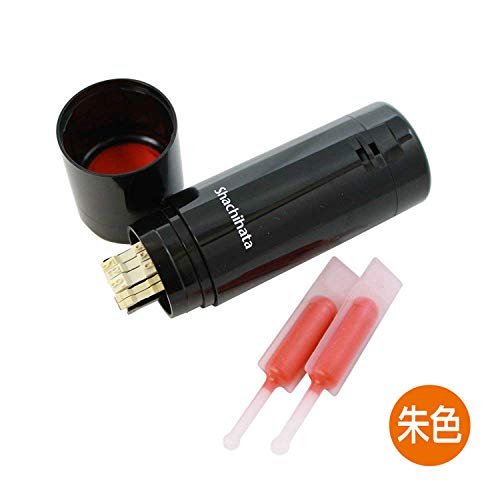 朱/印面15.5mm日付部4.9mm/XGL-15H-OR・Color:朱・パッケージ個数:1・【ご注意】印面部は付属しておりません。別途お買い求めください。・【印面サイズ】15.5mm 【日付部サイズ】4.9mm・【インキ色】朱色・【補充...