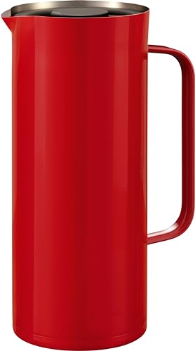 クリアレッド/1.0L/AHW-100・Color:レッドStyle:クリア・パッケージ個数:1・ステンレス真空断熱構造でしっかり外気温を遮断するので保温と保冷に優れています。・耐久性に優れたステンレス製で丈夫で長持ち。・【商品サイズ】幅9...