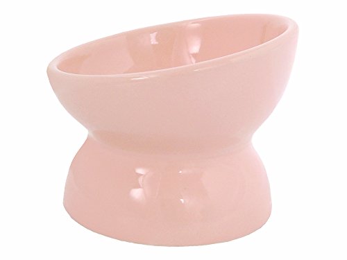 ミルキーピンク/無し/PETZ448・Color:ミルキーピンク・パッケージ個数:1・本体サイズ (幅X奥行X高さ) :13×13×10.5cm・本体重量:620g・原産国:日本商品紹介 瀬戸焼、にゃん楽食器。ごはん用と水飲みの二つのかたち...