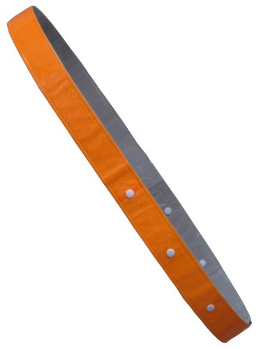 LED付きオレンジ/1m83cm×5cm/3302506・Color:オレンジ・パッケージ個数:1・サイズ／全長：1m83cm 全幅：5cm・材質／正面：PVC（塩化ビニール）5段階調節により、子どもから大人までジャストフィット