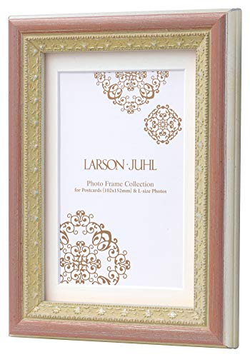 マジョルカシルバーxピンク/ハガキ(4x6インチ=内寸102x152mm)/LJPF0027・Color:シルバーxピンク・パッケージ個数:1・対応作品サイズ/L判:89×127mm〜ハガキ:100×150mm 、対応作品厚:約3〜5mm迄...