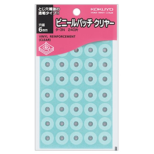 1パック-/240片/タ-3N・Size:240片Style:1パック・パッケージ個数:1・仕様/外径/φ14.5、クリヤー(透明)タイプ・標準サイズ・入り数/240片●ビニールパッチ ●材質/PET(T0.05mm) ●穴径/φ6mm