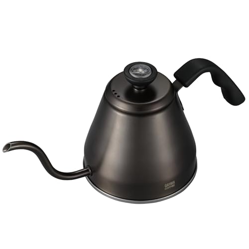 温度計付きケトルグラファイトグレー/1.2 L/4573306865346・Color:グラファイトグレーStyle:温度計付きケトル・パッケージ個数:1・本格的なコーヒーを楽しむなら、コーヒー豆だけでなく道具にもこだわりたい。コーヒーの味...