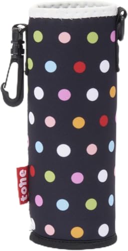 マグドットブラック/Medium/TC-27・パッケージ個数:1・サイズ：約直径7x高さ18.5cm・生産国：中国・重量：約 0.075kg●カバーだけでも自立する底面フラット構造です。 ●ボトルの重みがなくなっても倒れない安定感です。 ●...