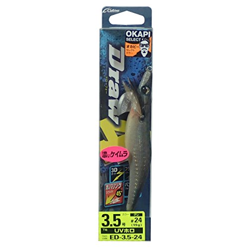 3.5号 (19g)#24グレ/UVホロ/3.5/31882・Color:#24グレ/UVホロStyle:3.5号 (19g)・パッケージ個数:1・主な対応魚種:イカ・使用可能な釣法:イカ釣りエギング・サイズ:3.5号 / 重量:19g・カ...