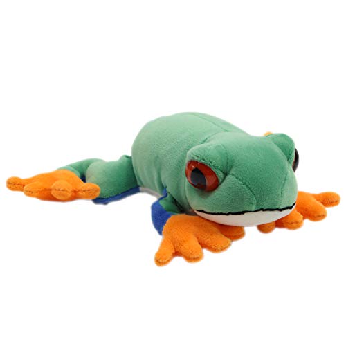 アカメアマガエル/ワンサイズ/62124・Color:アカメアマガエル・全長：12cm・【ぬいぐるみの洗い方】1.うすめた中性洗剤で手洗いし、汚れのひどいところはタオルに洗剤を含ませて叩くように抜き洗いします。2.洗剤が残らないようによくす...