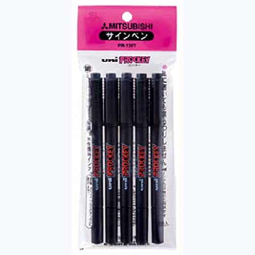 PM120T5P.2424/-/PM120T5P.24・PatternName:単品・パッケージ個数:1・5本入・インク色:黒・極細(線幅0.4mm) / 細字丸芯(線幅0.9mm)・重量:10g・サイズ :軸径 直径13mm×厚さ17mm...