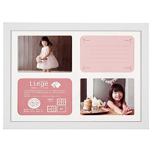 単品ホワイト/A4多面/FWLGC-WTA4T・Color:ホワイトSize:A4多面Style:単品・パッケージ個数:1・インテリアに馴染みやすいシンプルデザインの木製多面フレームです。・付属の3枚の中額を入れ替えて3通りの使い方ができま...