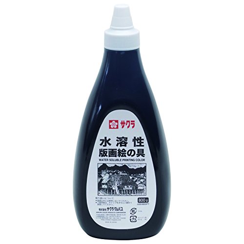 ブラック/800g/AWH800PT#49・Color:ブラック・パッケージ個数:1・【特長1】水溶性のため汚れた手や用具は水で洗い落としやすい・【特長2】色彩・濃度に重点をおいた使いやすく刷り上がりが美しい・【特長3】木版・紙版などの凸版...