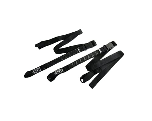 ブラック/リフレクト/ワンサイズ/ROK00050・パッケージ個数:1・耐荷重：45kg/1本あたり・調整幅：450〜1500mm　ベルト幅：25mm・反射素材を編み込んだリフレクティブシリーズ・色：ブラック/リフレクト・2本パックループタ...