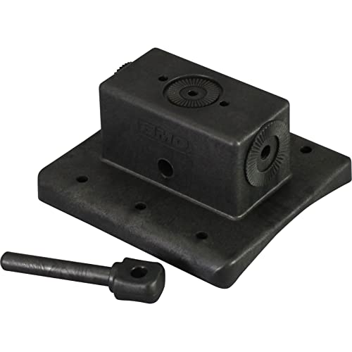 -/-/20B0005・パッケージ個数:1・サイズ：約130×120×H66mm・取付ネジ穴：φ6.4mm(天面真ん中のみφ5.4mm)・側面ギアのネジ穴のみ、5/16インチナット付属・材質：樹脂製・ギアが改良され細かい角度調節が可能に各の...