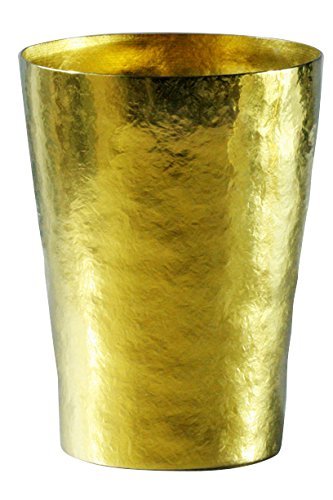 モダン黄金/直径73mm×高さ100mm/T16KM250-530・パッケージ個数:1・昭和59年創業、新潟県燕市でトップに君臨するチタンのホリエ製。・全体が薄いチタンの二重構造になっているので、高い保冷力・保温力を発揮します。・特殊加工に...