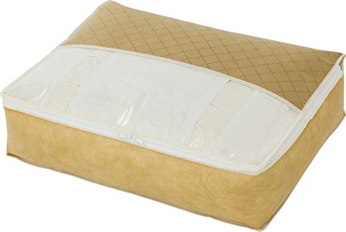 シンプルベージュ 抗菌・防臭 コンパクト/シングル/617-05・Color:ベージュ 抗菌・防臭 コンパクト・パッケージ個数:1・サイズ:65×50×18cm・収納目安:羽毛布団シングル1枚・材質:ポリプロピレン(抗菌剤練込) ポリエチレ...