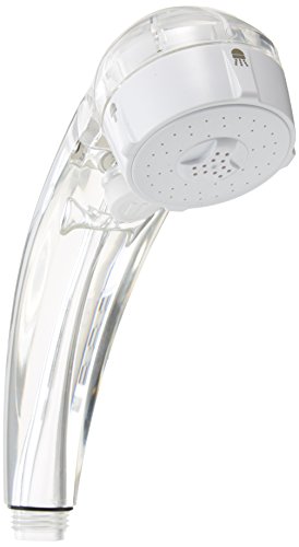マッサージモード付クリアホワイト/-/356-720-W・Color:クリアホワイトStyle:マッサージモード付・パッケージ個数:1・リング部の回転:マッサージ・シャワーの切替え・カラー:ホワイト・サイズ:W90ミリXH260ミリXD65...