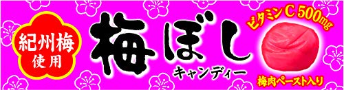 パッケージ個数:10・原材料:砂糖、水飴、梅肉ペースト、梅パウダー、植物油脂、食塩、昆布エキス、鰹節エキス/ソルビトール、ビタミンC、クエン酸、香料、着色料(アントシアニン、カラメル)・商品サイズ(高さx奥行x幅):3.6cm×12.4cm...