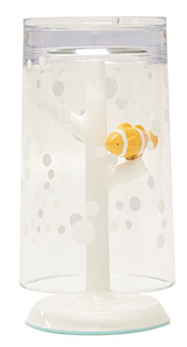 レトロ無し/サイズ/コップ：φ約6.5cm×高約11cm、スタンド：φ約6cm×高約11.5cm/-・パッケージ個数:1・サイズ/コップ：φ約6.5cm×高約11cm、スタンド：φ約6cm×高約11.5cm鳥かごのような「うがいコップ」と「...