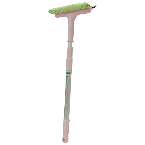 ワイパーピンク/24.5×9×63cm/-・PatternName:伸縮自在ガラス網戸ワイパー・パッケージ個数:1・網戸を外すことなく、片手で拭き掃除ができるハンディタイプの網戸・窓用ワイパー・単体サイズ:約25×121×8cm・拭き幅24...