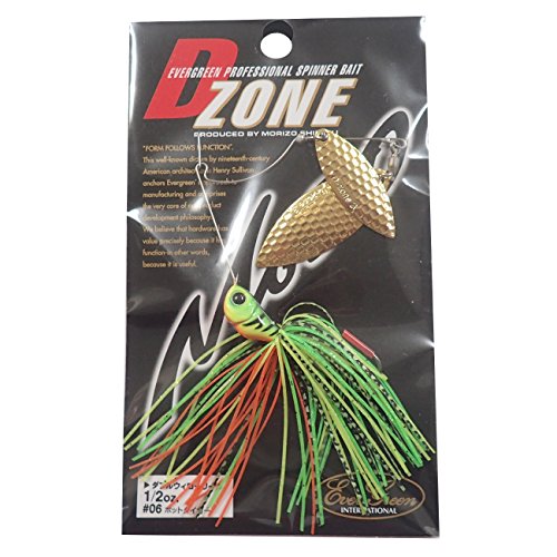 1/2oz#06 ホットタイガー/DW/4533625015570・Color:#06 ホットタイガーStyle:1/2oz・パッケージ個数:1・主な対応魚種:ブラックバス・タイプ:ダブルウィローリーフ・重量:1/2oz・カラー:#06 ホ...