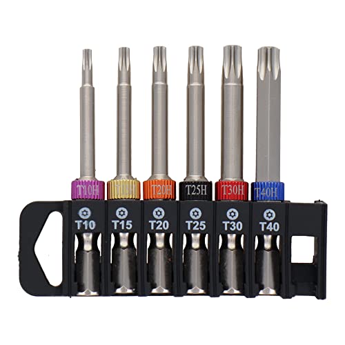 シルバー/ビット全長:65mm/TCT-665・Size:ビット全長:65mm・パッケージ個数:1・全長：65mm・六角軸径：6.35mm・材質：S2・セット内容：65mmトルクスねじ用ビット(T10)(T15)(T20)(T25)(T30...
