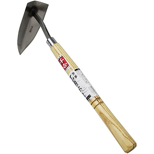 ステン-/1本/SG-9・Size:1本Style:ステン・パッケージ個数:1・刃部仕様:ステンレス・刃長:約140mm・刃肩幅:約60mm・柄長:約260mm・刃部:3CR13、柄:椿除草、雑草退治に最適な三角ホー 【用途】 除草作業用 ...