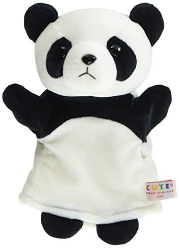 パンダ/ワンサイズ/J0045・Color:パンダ・サイズ:H18cmPUPPET COLLECTION ZOOのハンドパペット(キッズ)。 内側にふわふわの生地を使ったとても優しい手触りのハンドパペットです。 (より)