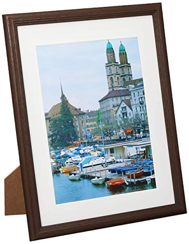 1枚ブラウン/A4/407437・Style:1枚・パッケージ個数:1・前面板には透明PET板(厚さ0.4mm)を採用。軽量で、破損を防ぐことができます。・木製・厚手Vカットマット台紙(厚さ1.0mm)・額縁外寸: W378×H306mm・...