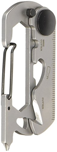 シルバー/-/AG-774・パッケージ個数:1・機能:ワイヤーカッター、スケール、栓抜き、カッター、六角5.5mm、7mm、8mm、10mm、12mm×2、プラスドライバー、スポーク用ドライバー・材質:ステンレススチールあると便利な小型万能...