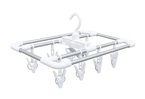 小物ハンガー(タオルかけ付き)ホワイト/W33.2×H13×D22.8cm/-・Style:小物ハンガー(タオルかけ付き)・パッケージ個数:1・本体サイズ:約13×33.2×22.8cm(J字フック使用時高さ:約18cm)・素材・材質:(本...
