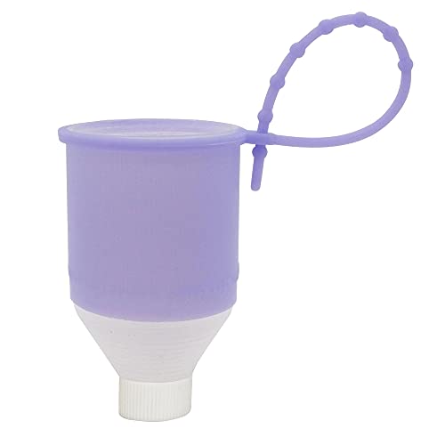 パープル/長傘用/TK-NG-6・パッケージ個数:1・傘をたたむ時に手が濡れない・満員電車の中でも、まわりの人に濡れた傘が当たらない・座っているときも傘で足が濡れない・愛車のシートが濡れない・石突キャップで床がぬれない雨の日に、あなたのまわ...