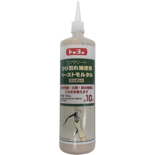 白い/500g/tr-3317986・パッケージ個数:1・NET:500g・用途:屋内外のコンクリートのひび割れ補修・ブロックレンガの目地の補修水を混ぜる必要がなくそのまま充填作業できる