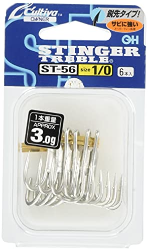 1/0号シルバー/1/0/11623・Style:1/0号・パッケージ個数:1・主な対応魚種:シーバス ヒラマサ ブリ SW シーラントラウト・号数:1/0号ヒラスズキや青物に衝かれたアングラー待望の、パワークラス「5」の鈎軸線径。ST-4...