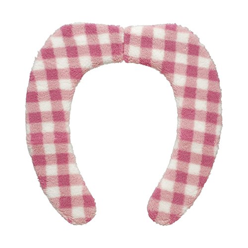 ピンク(チェック)/9.5×41.5×1cm/BB-496・Color:ピンク(チェック)Size:9.5×41.5×1cm・パッケージ個数:1・サイズ:9.5×41.5×1cm・便座にのせるだけ、取りつけ簡単な「ぴたQ」シリーズ。面倒な取...